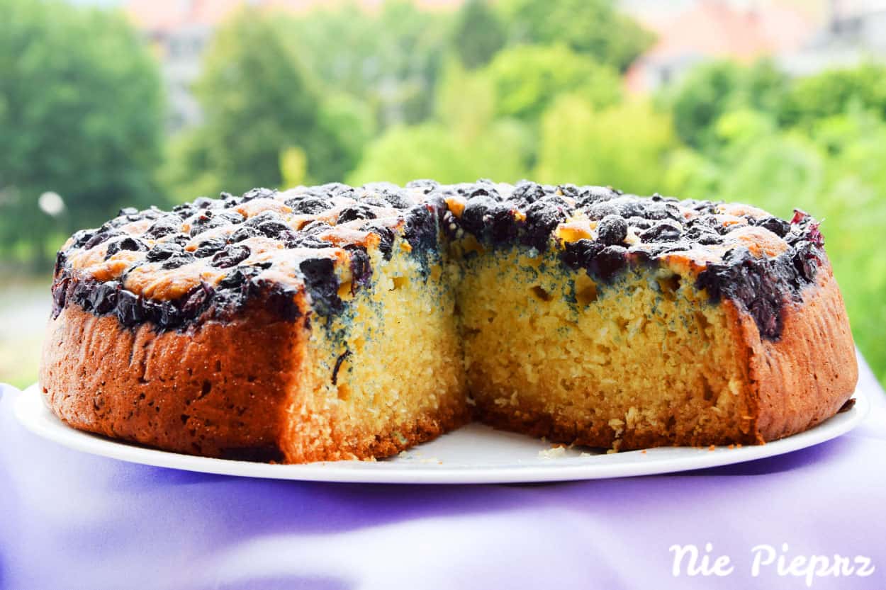 Ciasto jogurtowe z borówkami • Przepisy Ciasto jogurtowe z borówkami • Przepisy